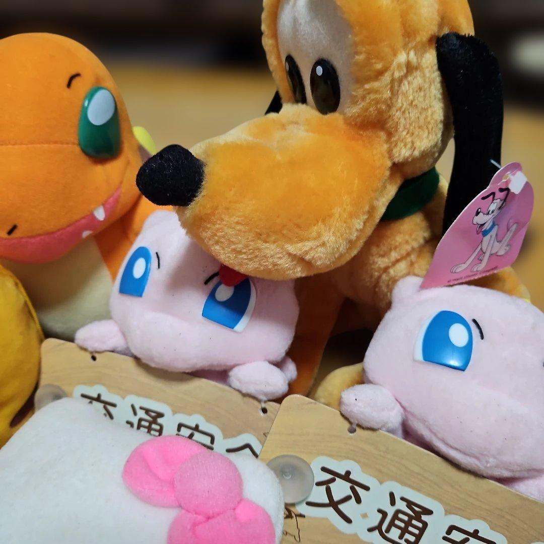 ポケモン　キティ　ディズニー　ぬいぐるみ　レトロ　昭和