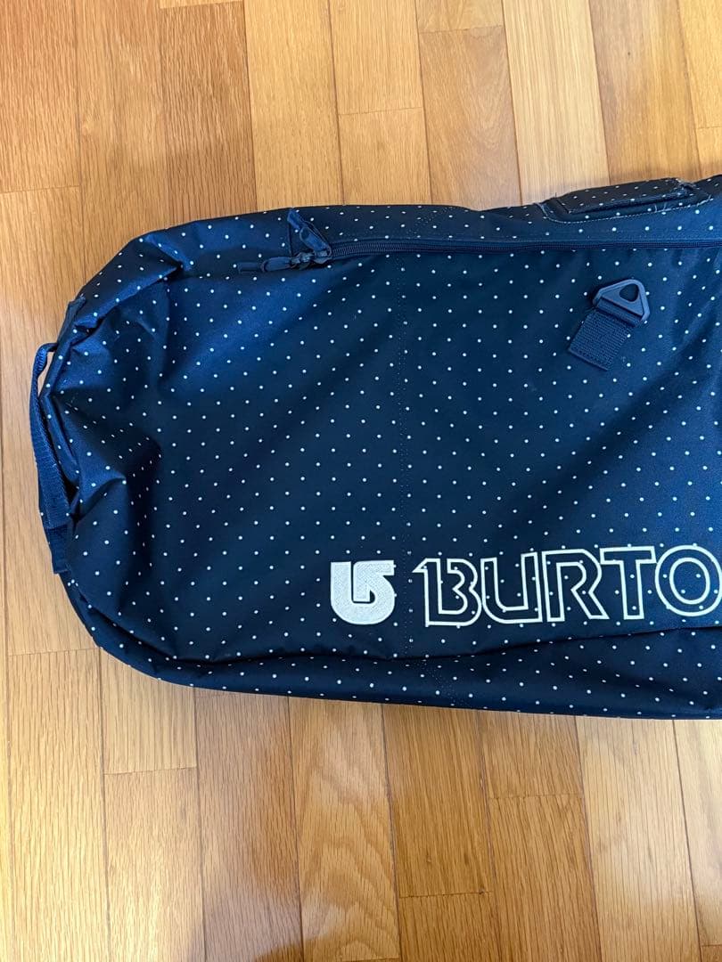【美品】Burton スノーボードバッグ ドット柄 ネイビー　156cm