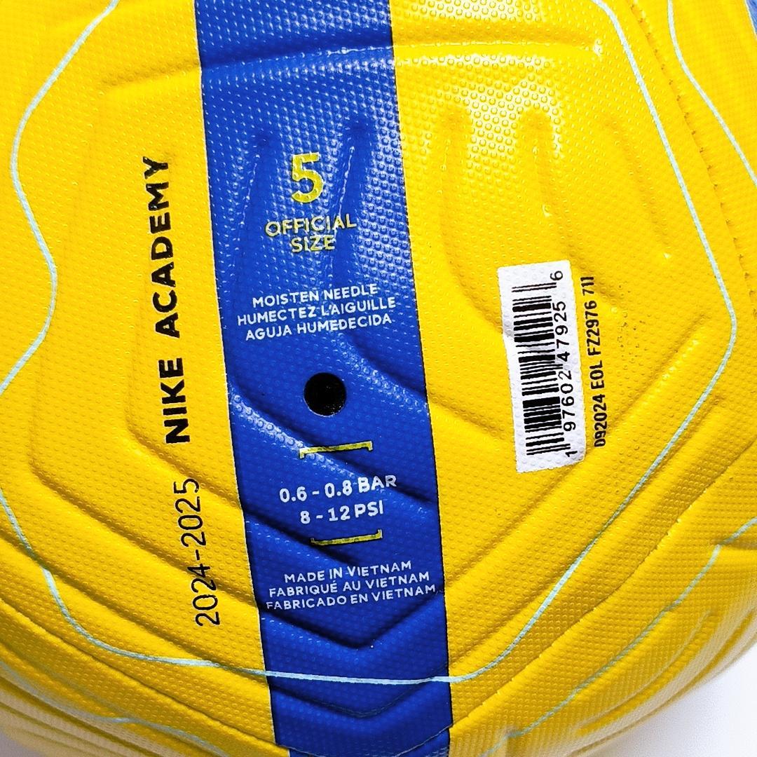 新品未使用◆サッカーボール ナイキ プレミアリーグ アカデミー イエロー ブルー