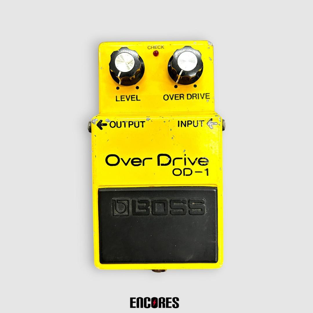 BOSS OD-1 OverDrive 初期 RC3403ADB 銀ネジ