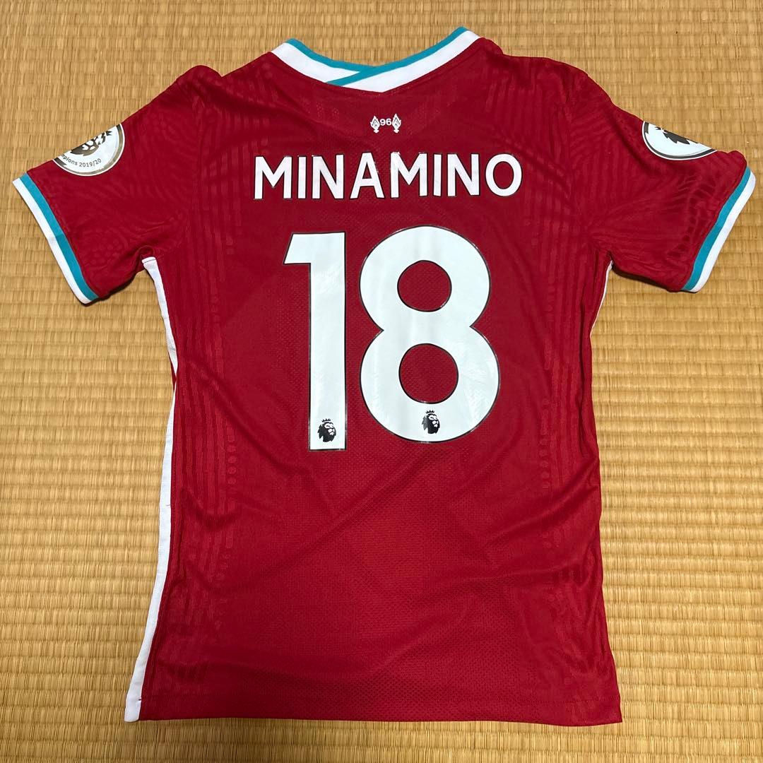 リバプール MINAMINO 18番 シャツ　選手用ユニホーム