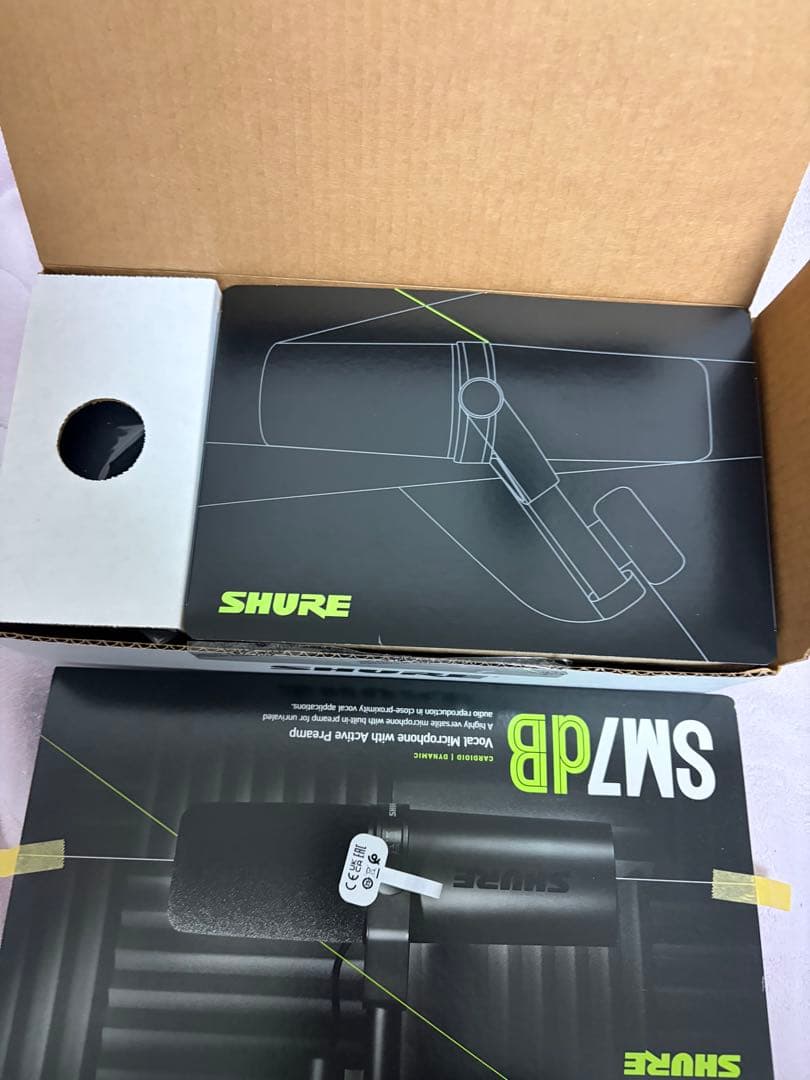 SHURE SM7dB MVX2U セット 正規品 付属品あり