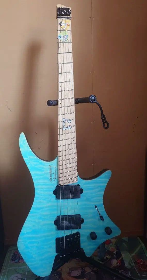strandberg* Boden アクアブルー ギター　Bangdream!