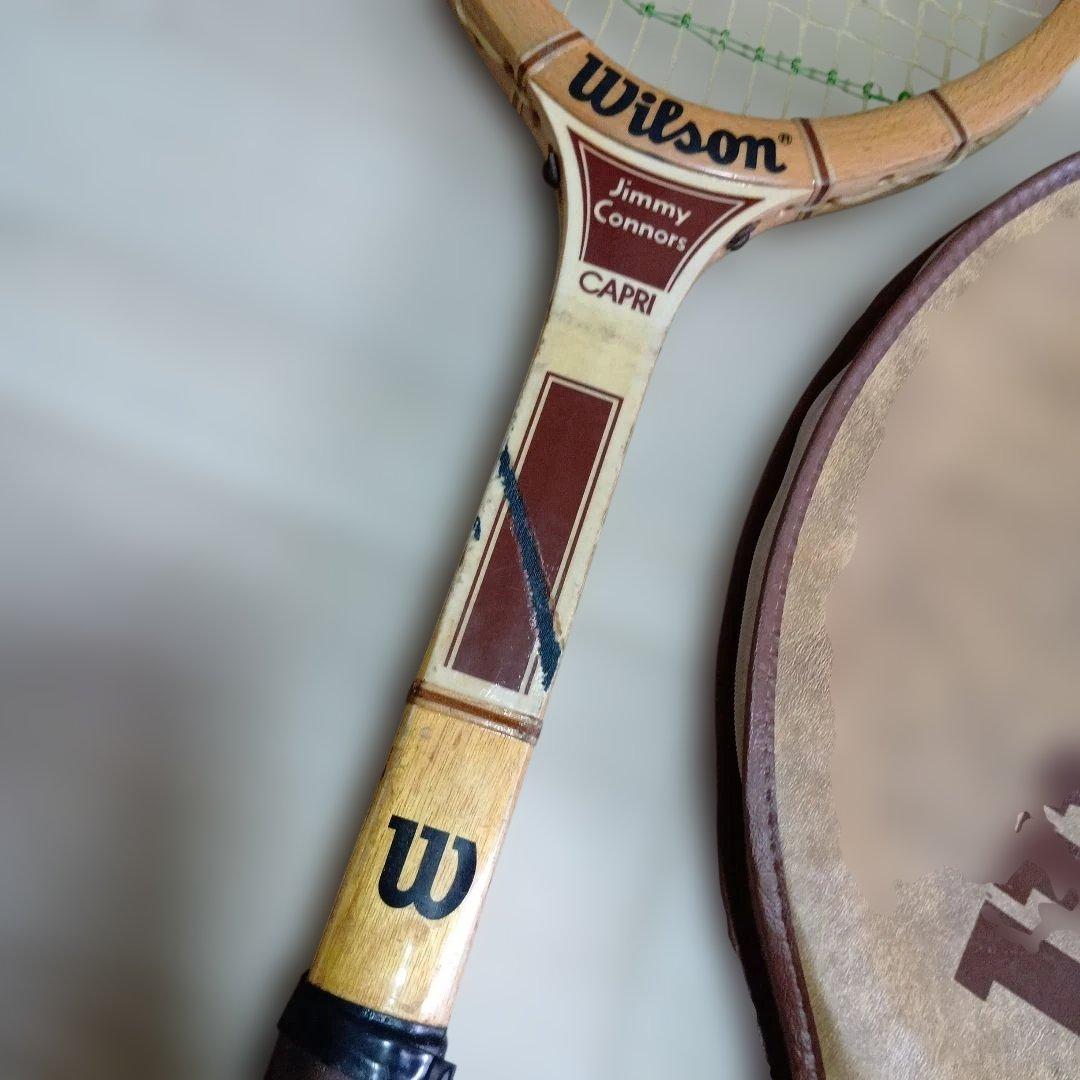 Wilson ウィルソン　ヴィンテージ　USA製 jimmy connors