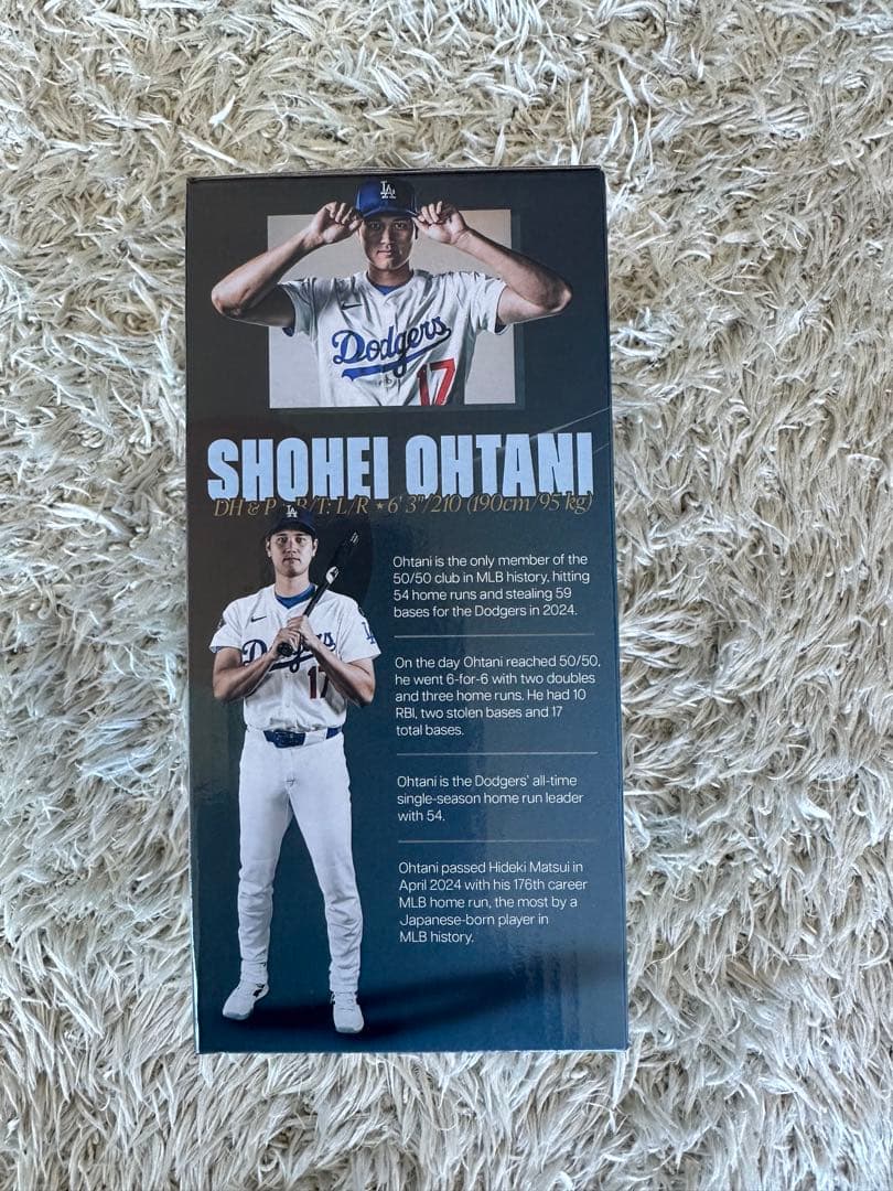 大谷翔平 Shohei Ohtani フィギュア ボブルヘッド