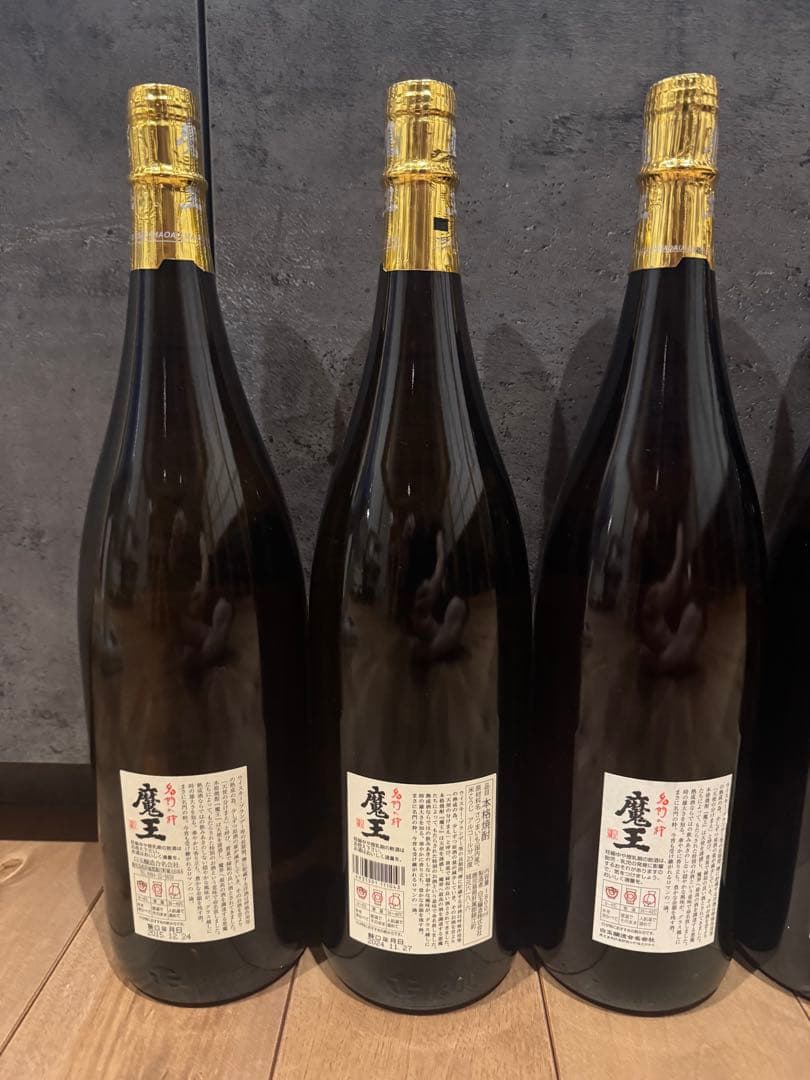 魔王 1800ml 6本　未開栓　焼酎