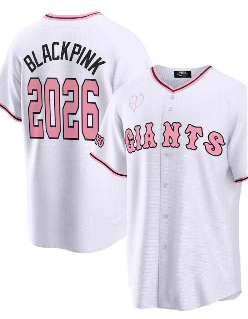 BLACKPINK 2026 GIANTS ユニフォーム　Sサイズ