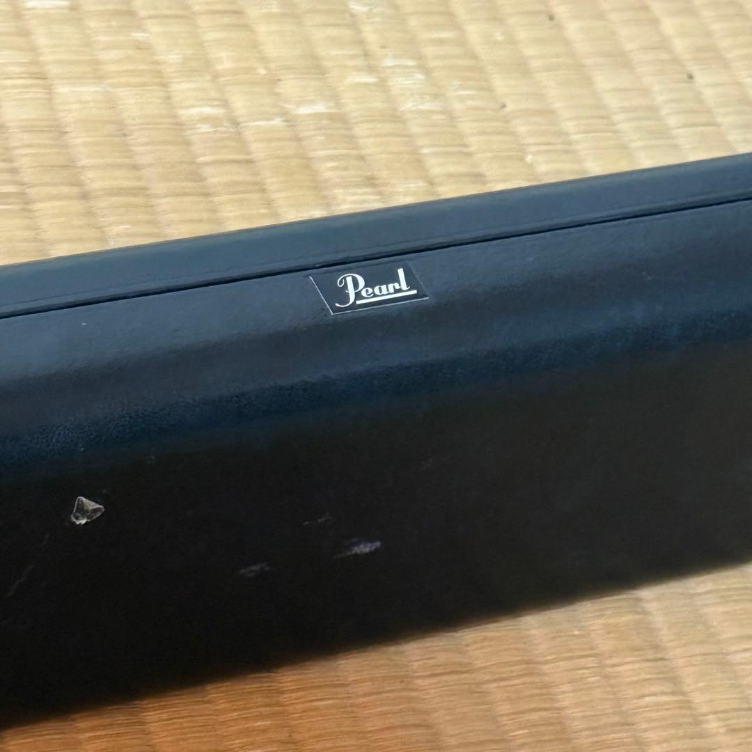 【メンテナンス済み】Pearl　フルート　PF-771　管体銀製　Eメカ付