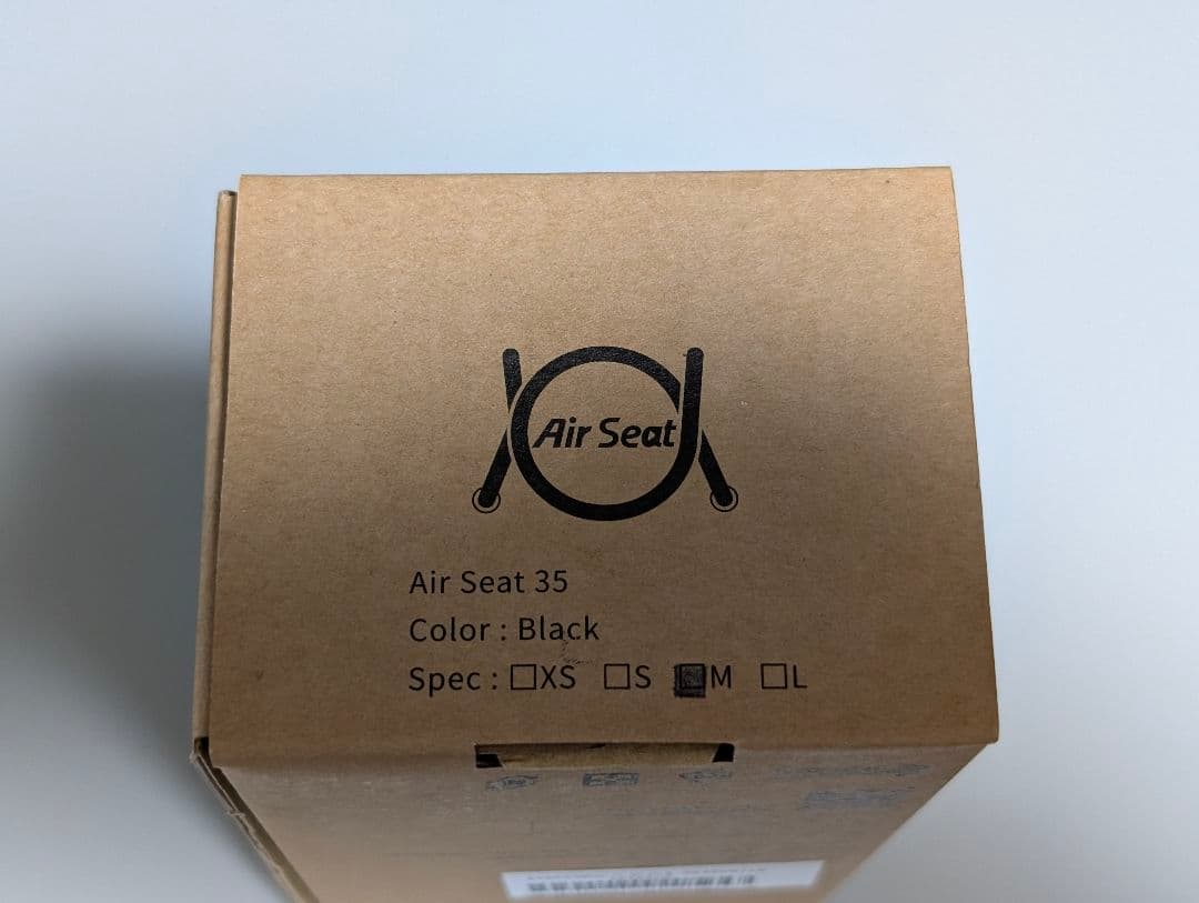 AirSeat35 サドルサスペンション ブラック Mサイズ