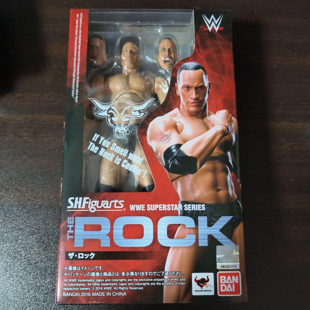 wwe フィギュア shフィギュアーツ ザ・ロック
