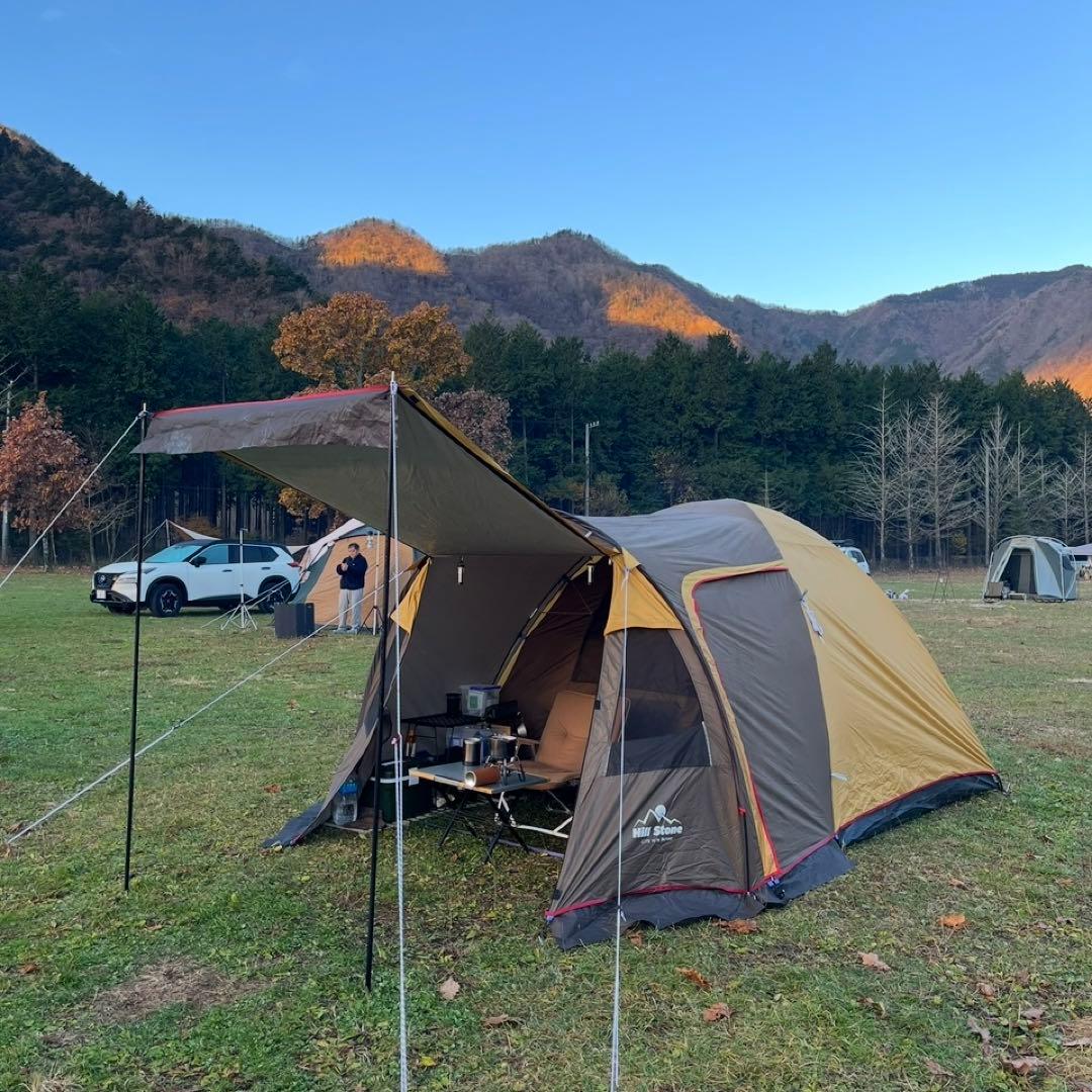 焚き火台も追加 おまけ付き、2人〜3人用　ツールームテント