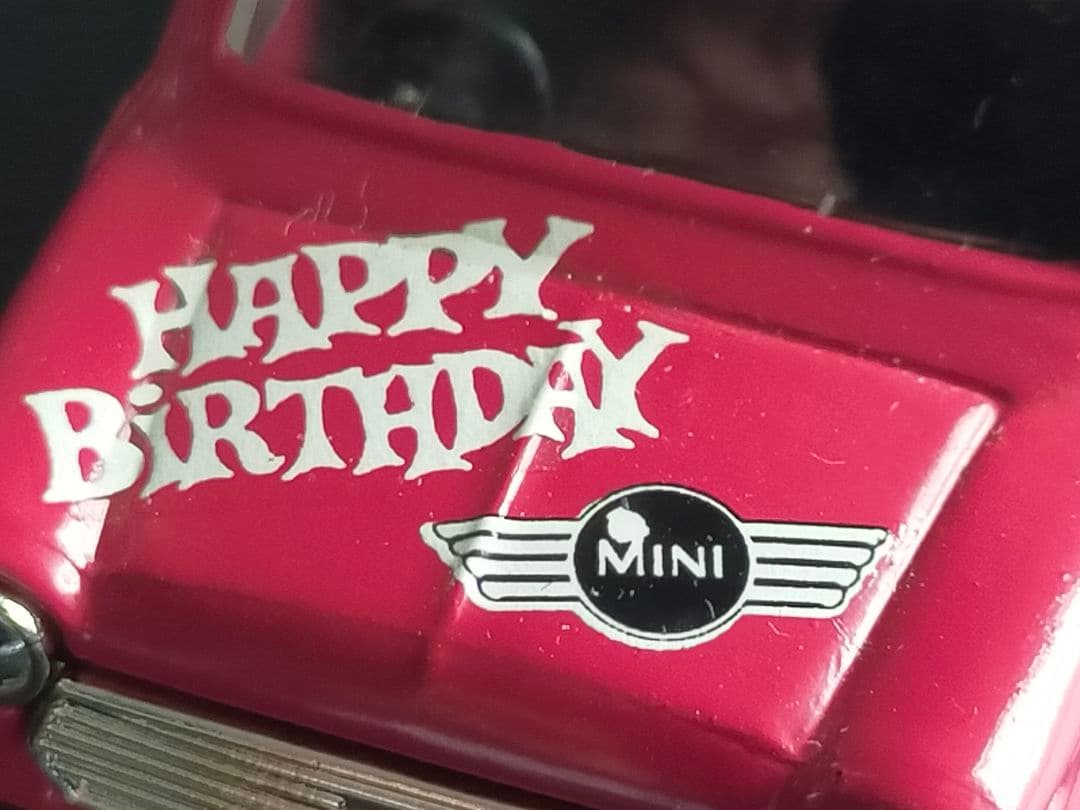 青箱トミカMiniCooper40thTraffic happybirthday