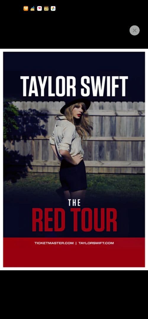 ミュージシャン Taylor Swift | RED Tour 2013 Poster