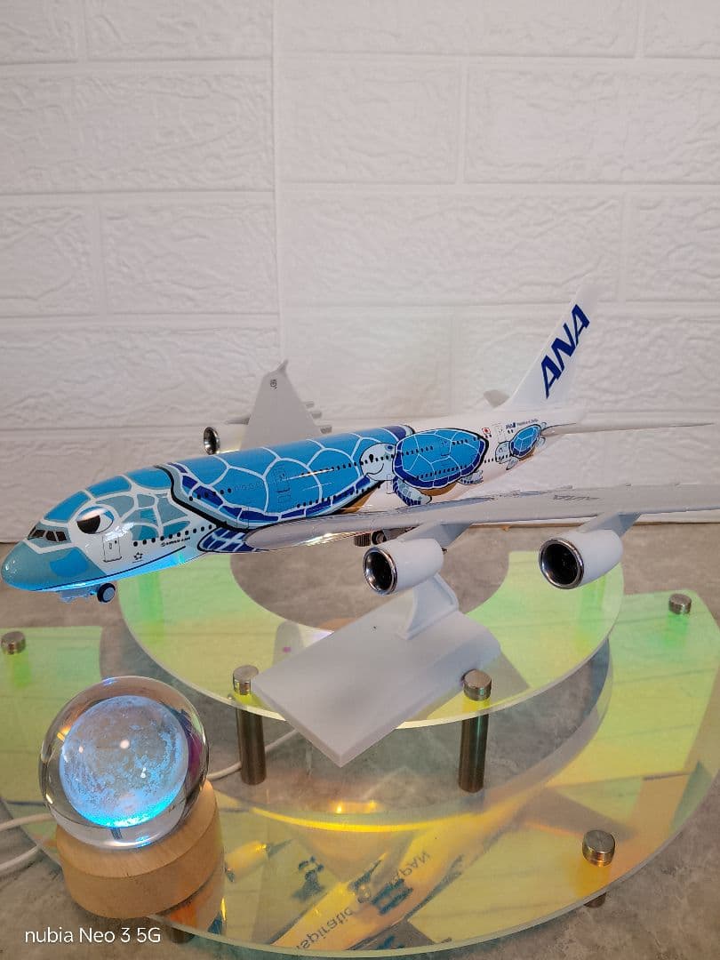 ⑩Air busA380／Blue Turtle1/230=約30cm