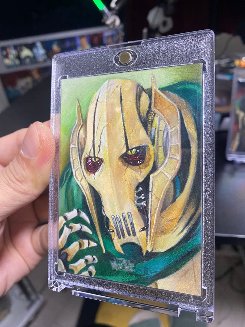 Star Wars グリーヴァス grievous sketch topps