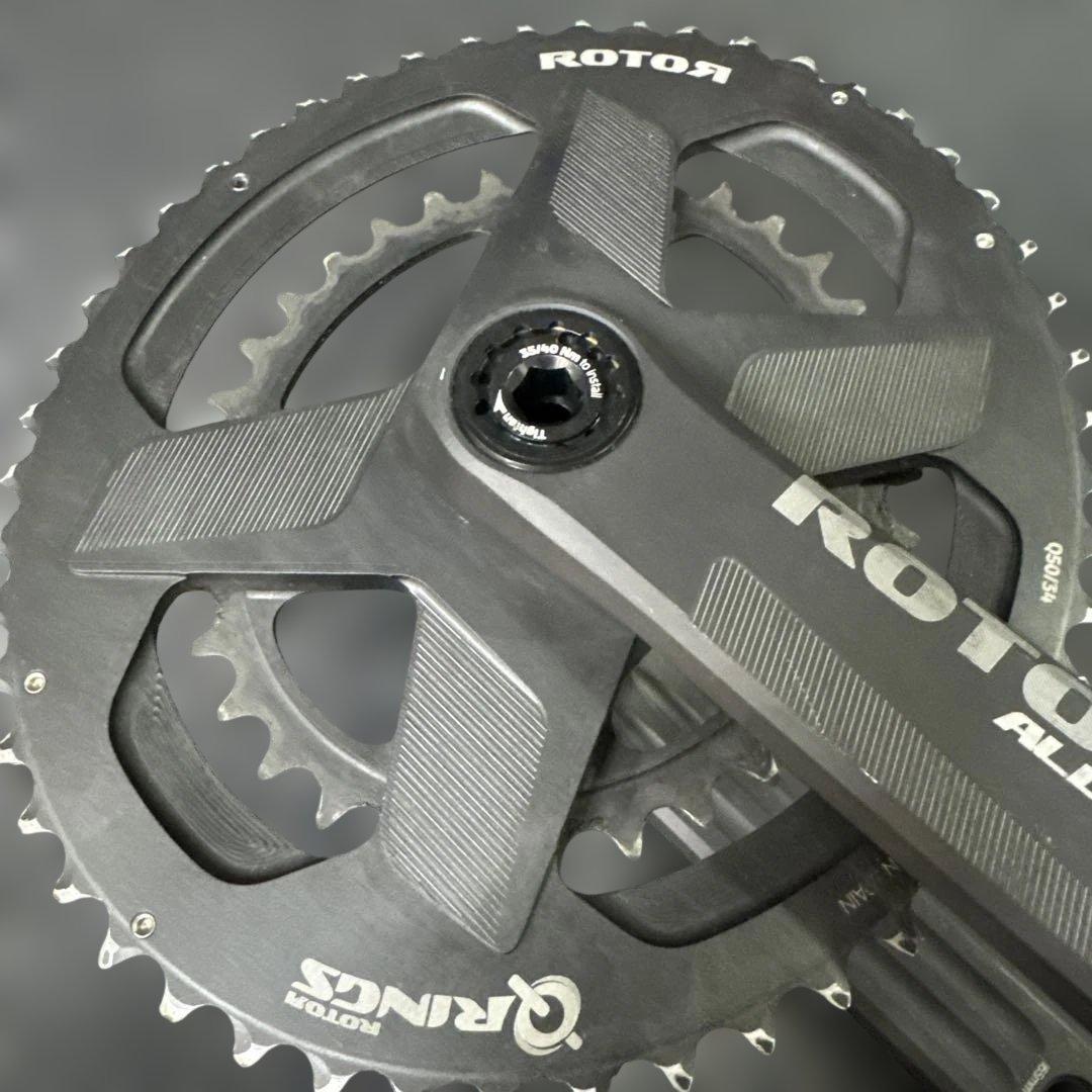 ROTOR ALDHU 3D クランクセット　165mm 50-24 30mm