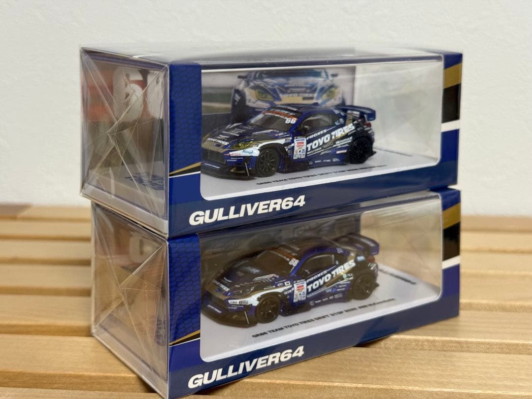GULLIVER64 1/64 GR86 TOYOTIRE66&88 2台セット
