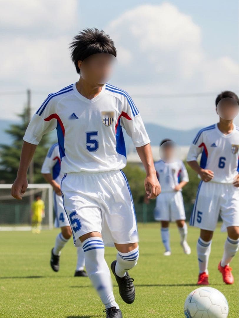 【本日掲載最終日】本庄東高校サッカー部　ユニフォーム　M ホーム＆アウェーセット
