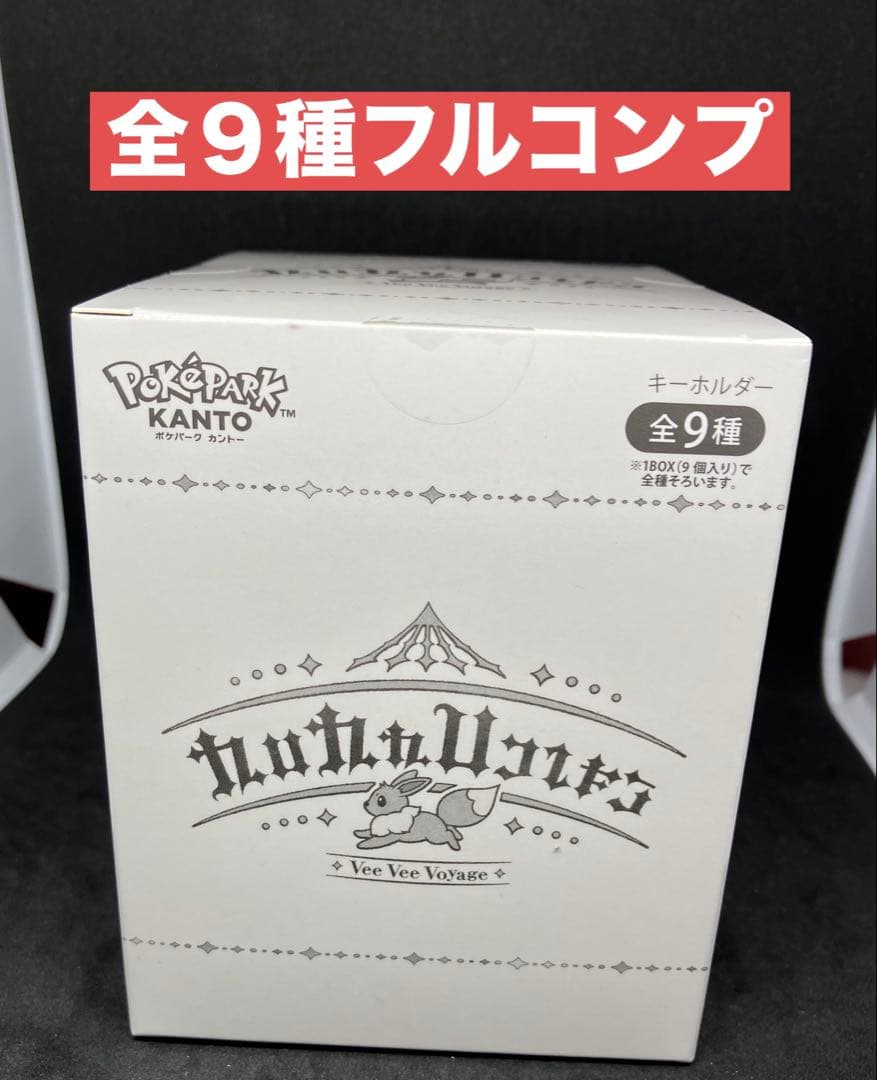 ポケパーク　カントー　限定 ブイブイヴォヤージュ アクリルキーホルダー 全9種