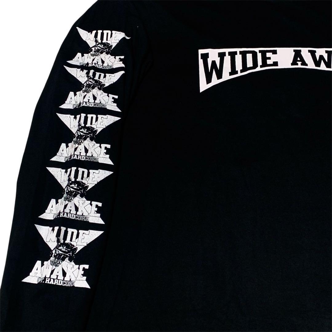 WIDE AWAKE THE END 長袖Tシャツ 黒 XXL USハードコア