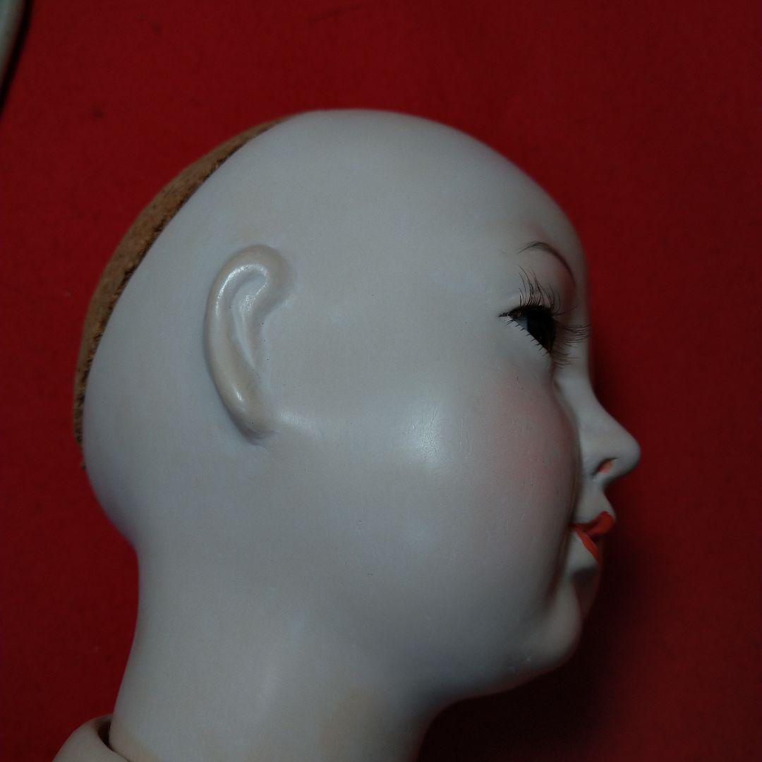 作りかけ　市松人形　ビスクドール