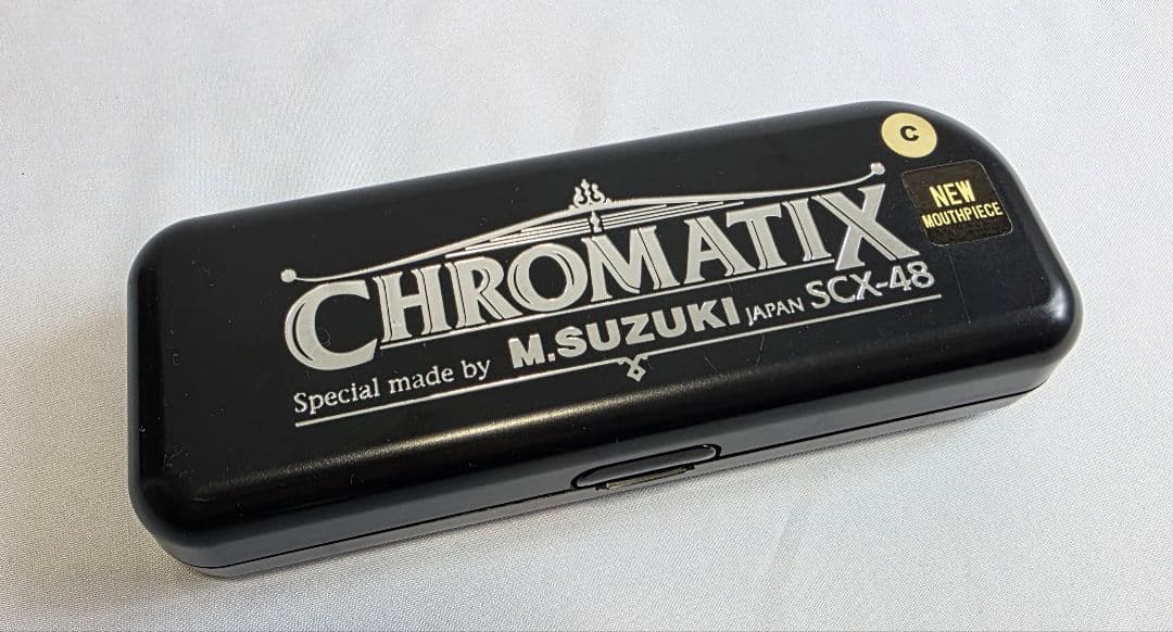 【美品】SUZUKI クロマチックハーモニカ「SCX-48」