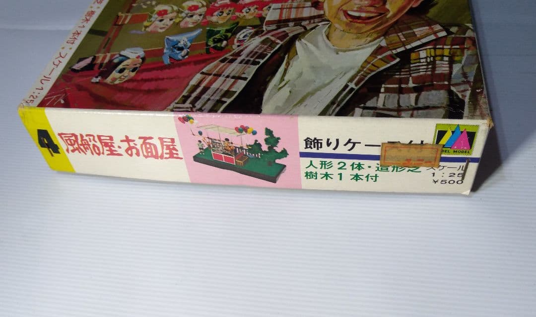 古典風俗縁日シリーズ　風船屋・お面屋　プラモデル