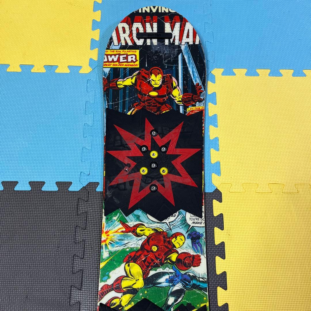 BurtonバートンMarvel アイアンマン 115㎝スノーボード キッズ