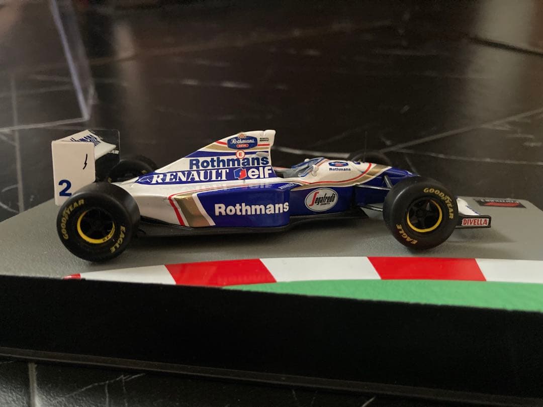 F1マシンコレクション ウィリアムズ　FW16 ロマンズデカール追加　セナ仕様