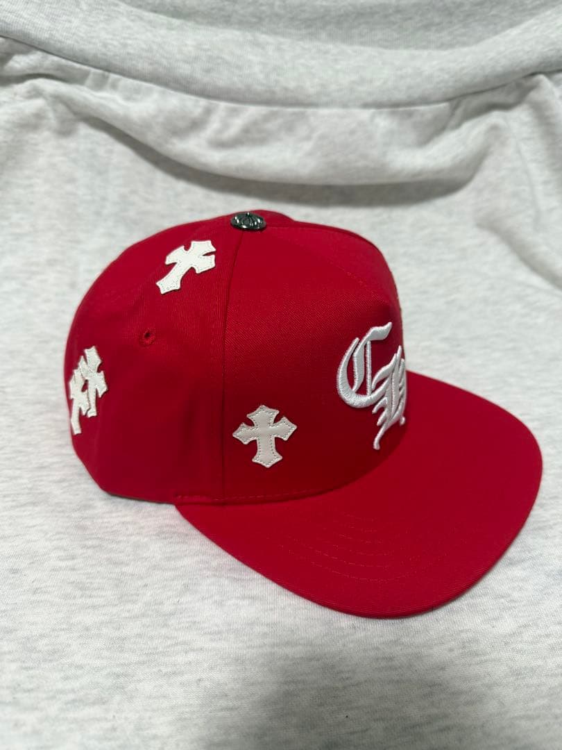 応援グッズ Chrome Hearts Cross CH Logo Baseball Cap