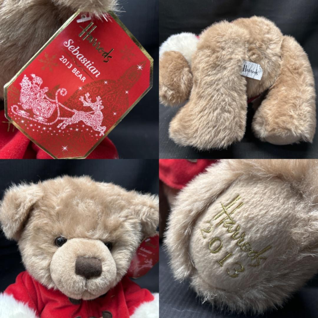 ▽※後左1114 Harrods Year's Bear 7体まとめ テディベア