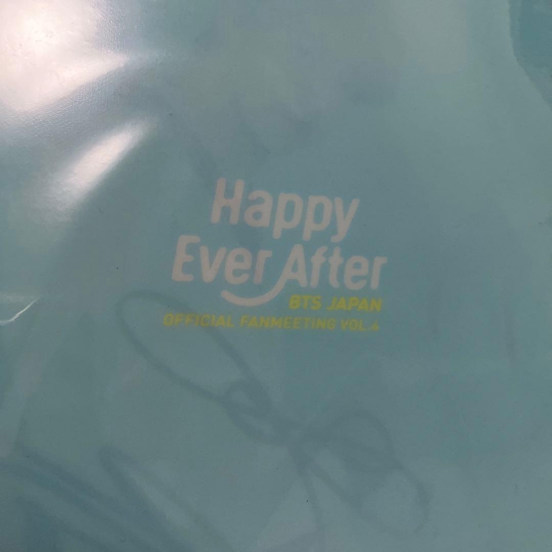 防弾少年団　BTS Happy Ever After クリアファイル サイン入り