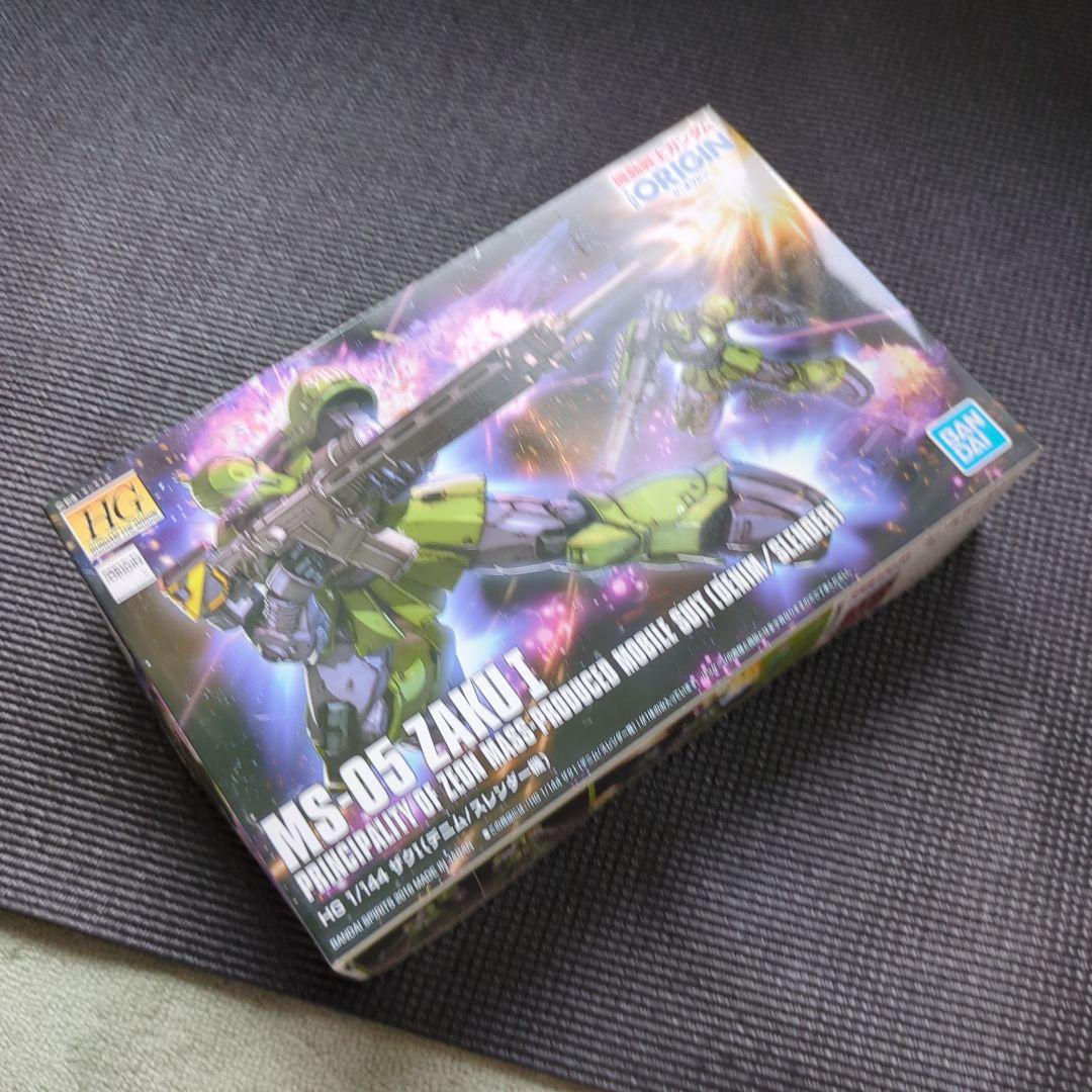 1/144 HG オリジン　ザク1 ドム　ハーフキャノン　4体セット　未開封