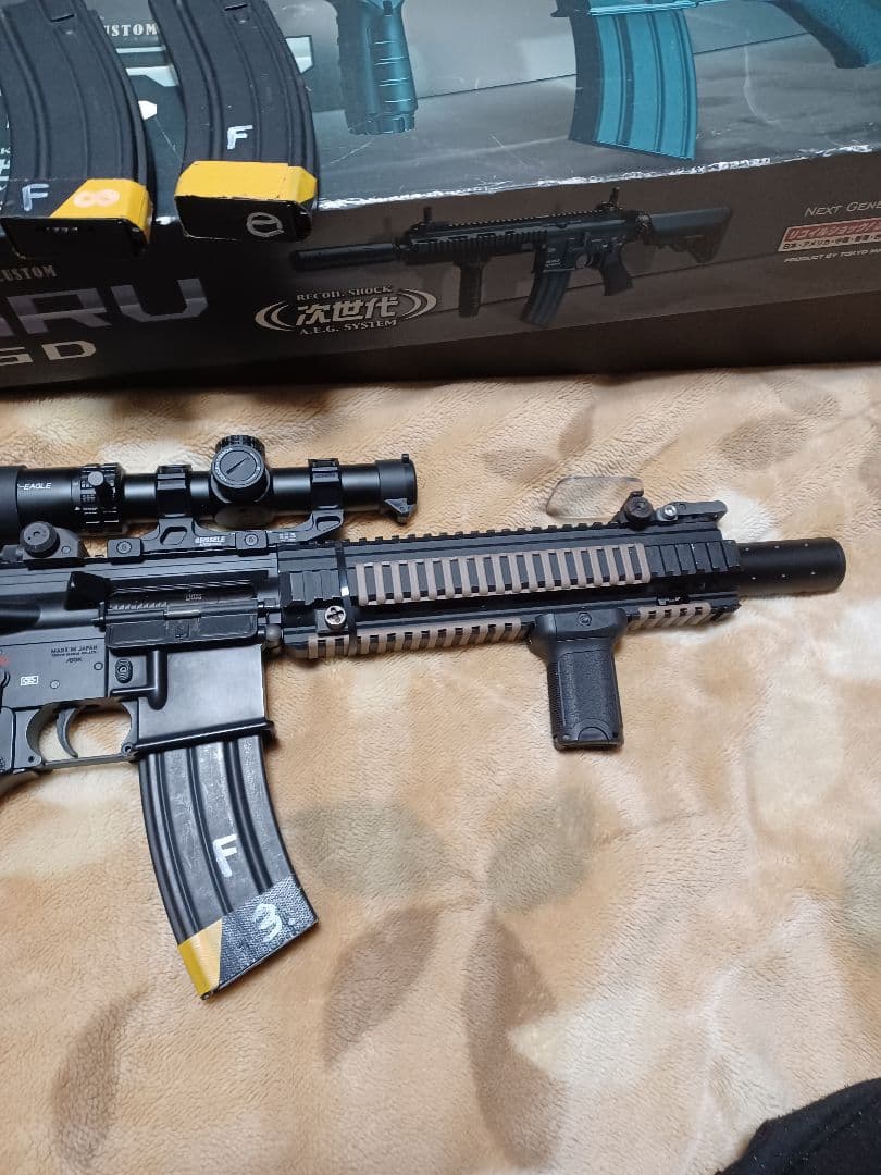 東京マルイ　次世代HK416D スコープ付き
