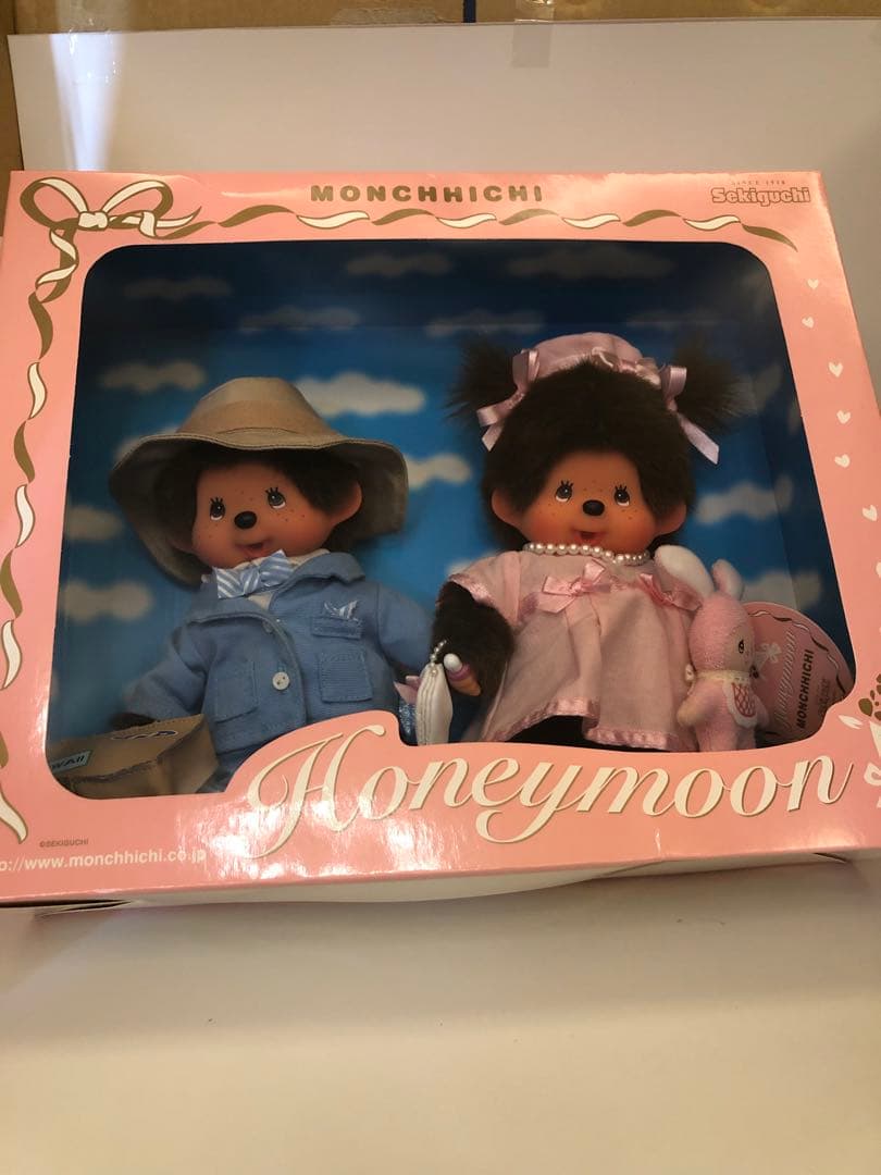 2004年発売 新品 ハネムーン モンチッチ monchhichi 1117