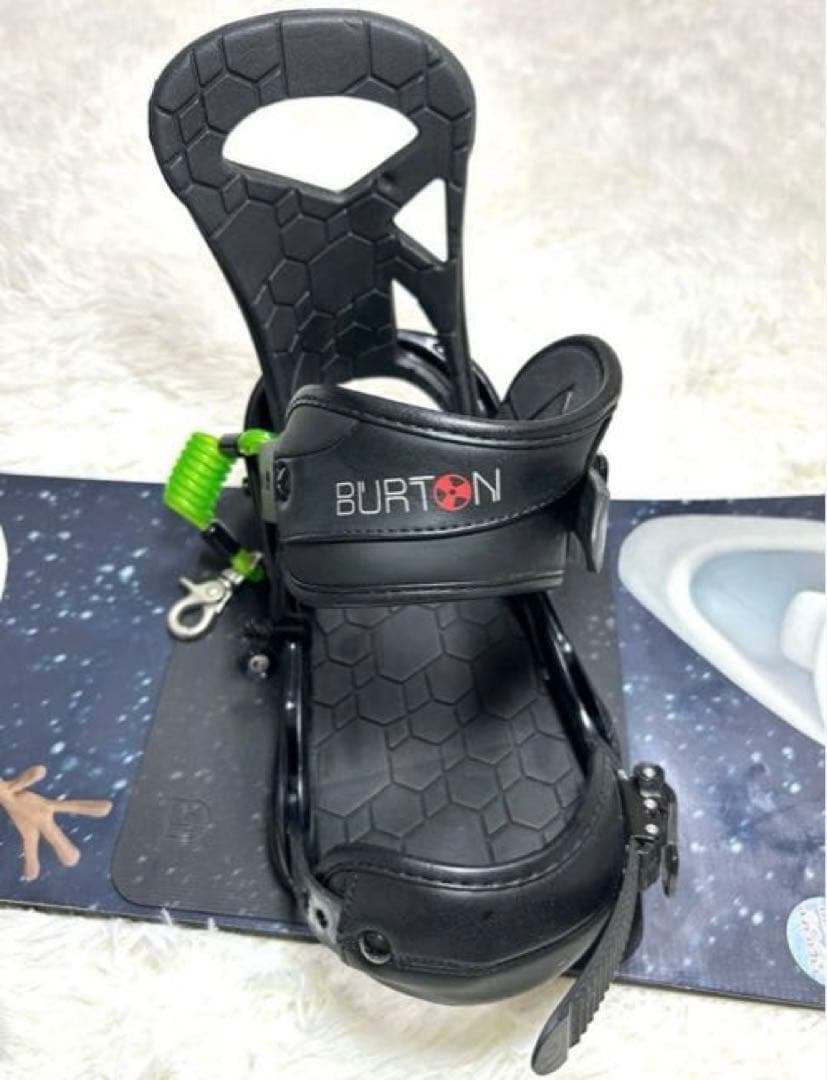 最終価格！BURTON 2点セット　スノーボード ビンディング　120cm 板