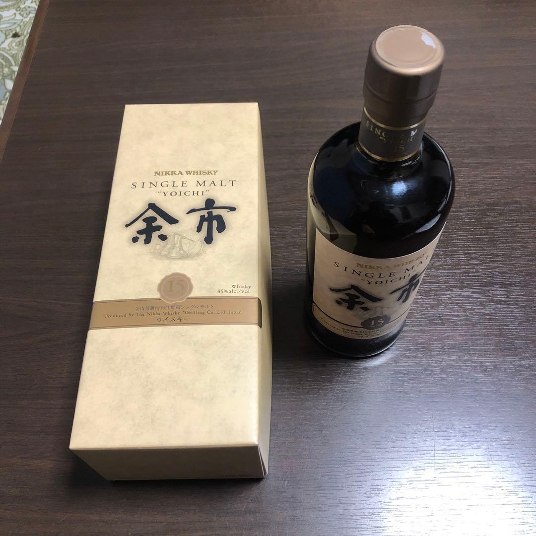 【希少】　余市　15年　700ml 箱付き