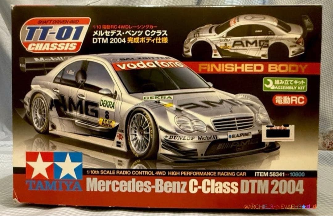 値下げ中★タミヤ メルセデスベンツCクラスDTM2004完成ボディ仕様TT-01