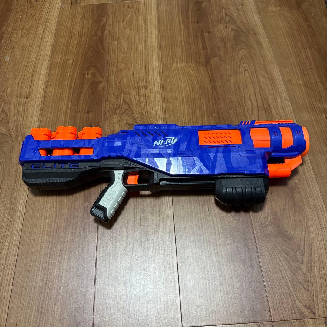 NERF Elite トイガン 青/オレンジ DS-15