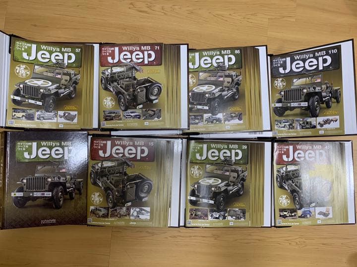 アシェットwillys MB jeepをつくる1/8完成品　ジープ　JEEP