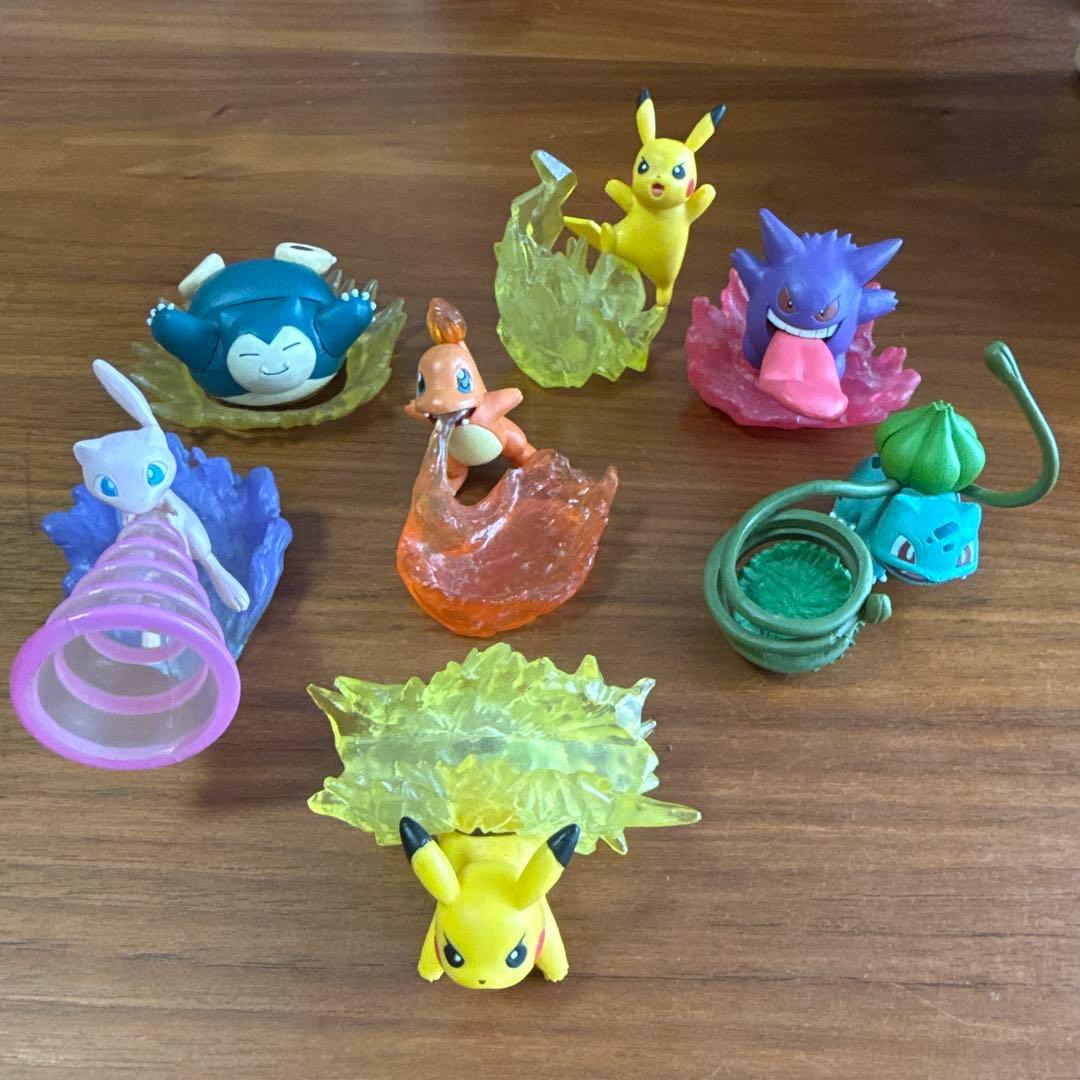 ポケモン アクションフィギュア 7体セット