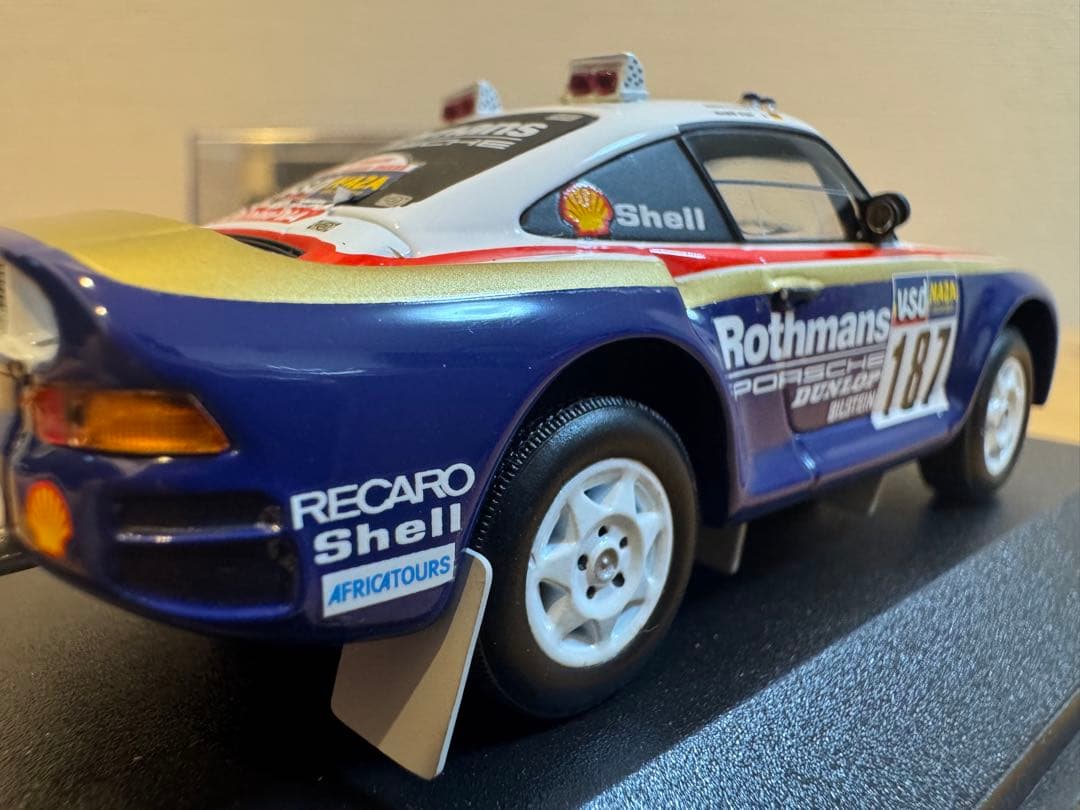 【MINICHAMPS】Porsche 959 Rallye #187 1986