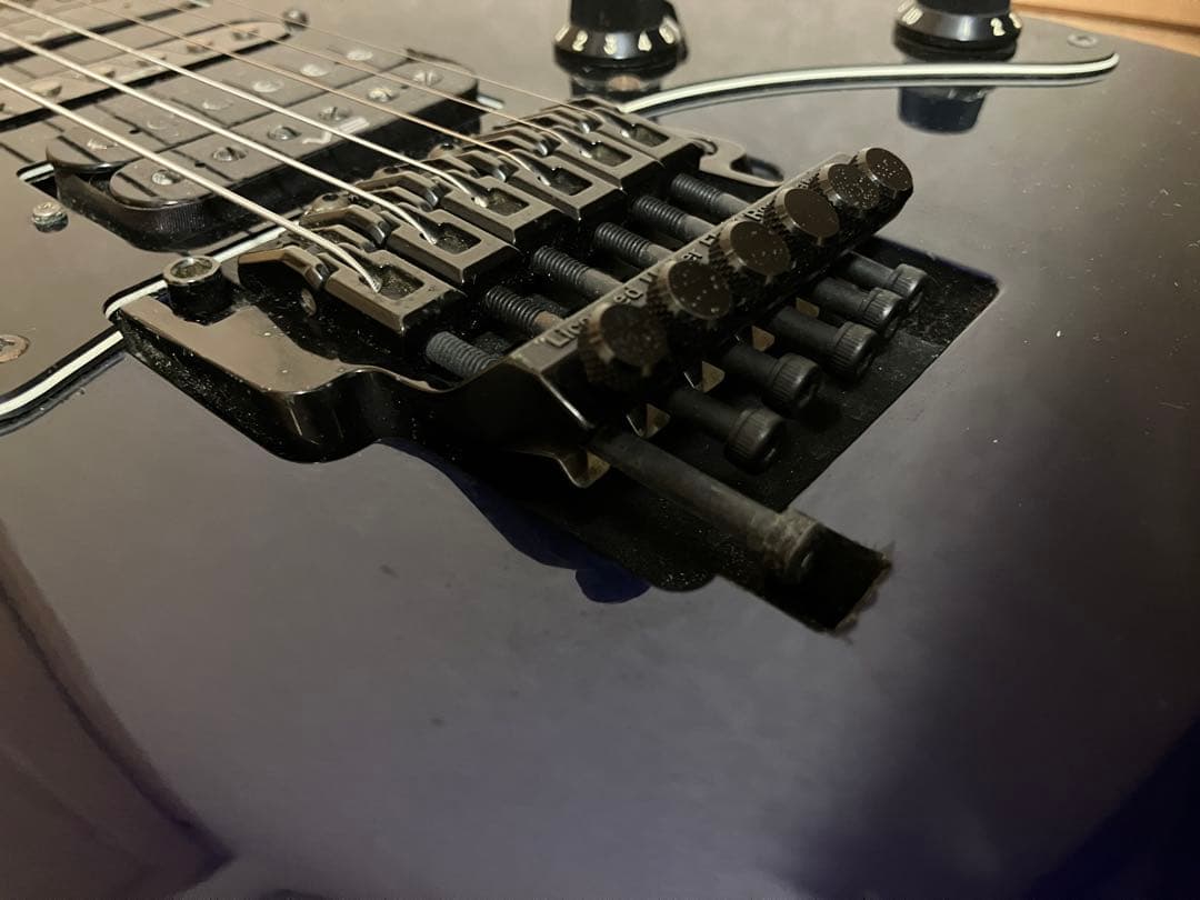 Ibanez RG550 ブルー　改造済み
