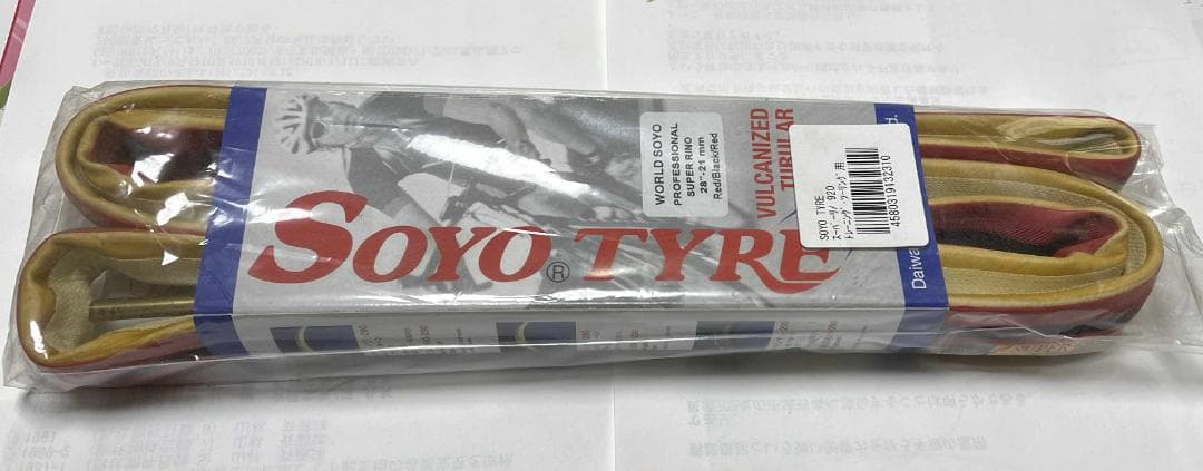 SOYO TYRE SUPER RINO290チューブラータイヤ二本 新品未使用