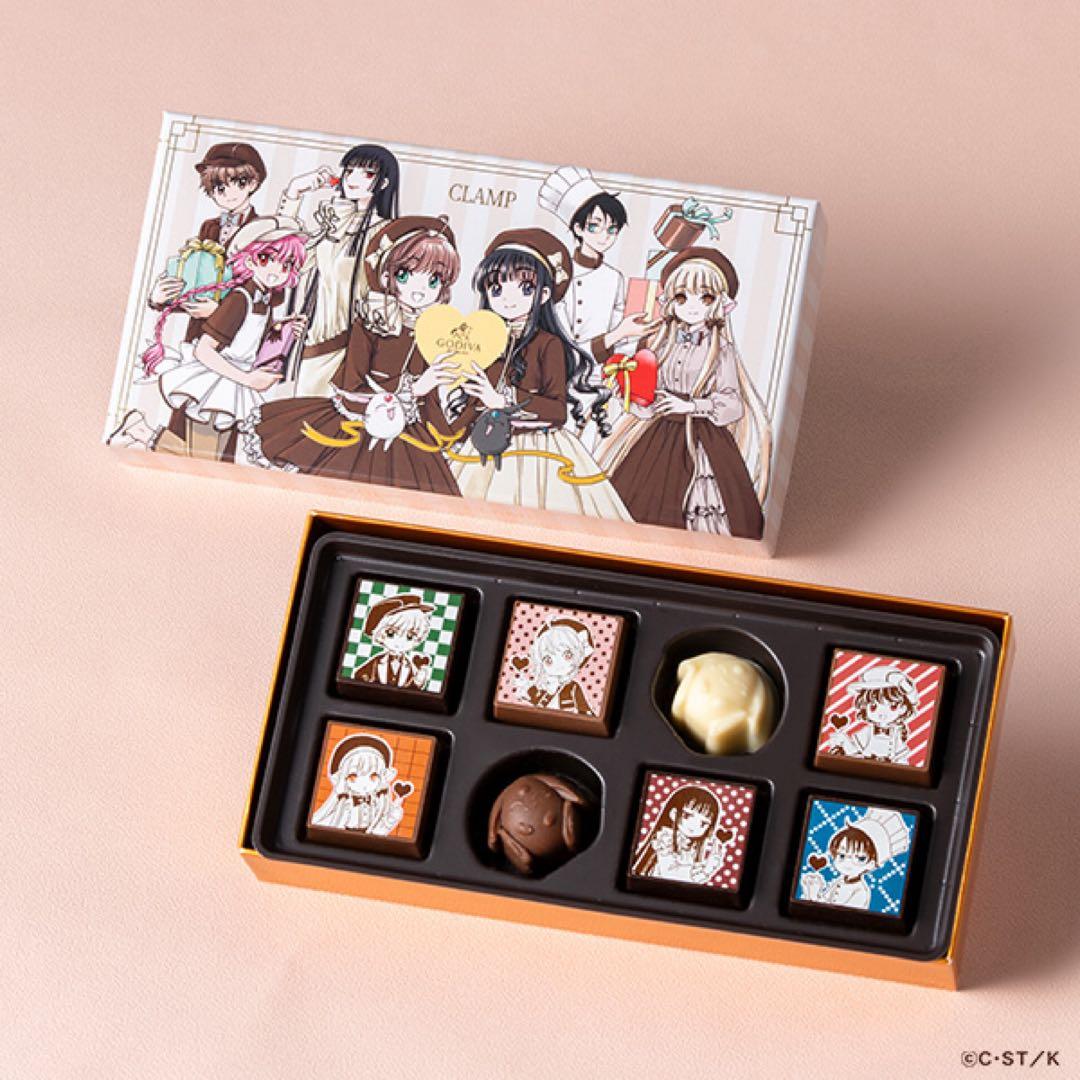 新品未開封 GODIVA × CLAMP チョコ ステッカー