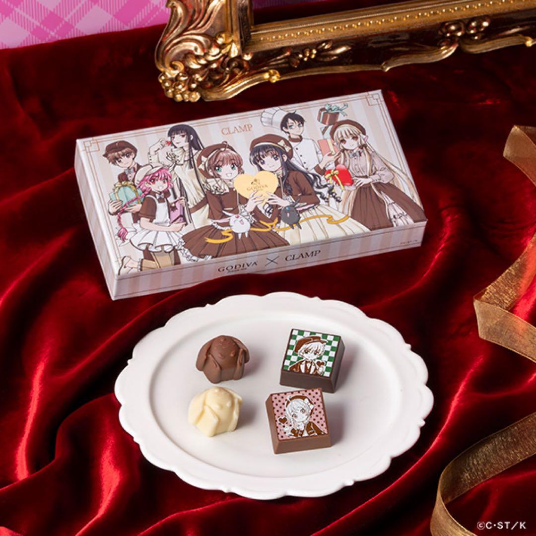 新品未開封 GODIVA × CLAMP チョコ ステッカー