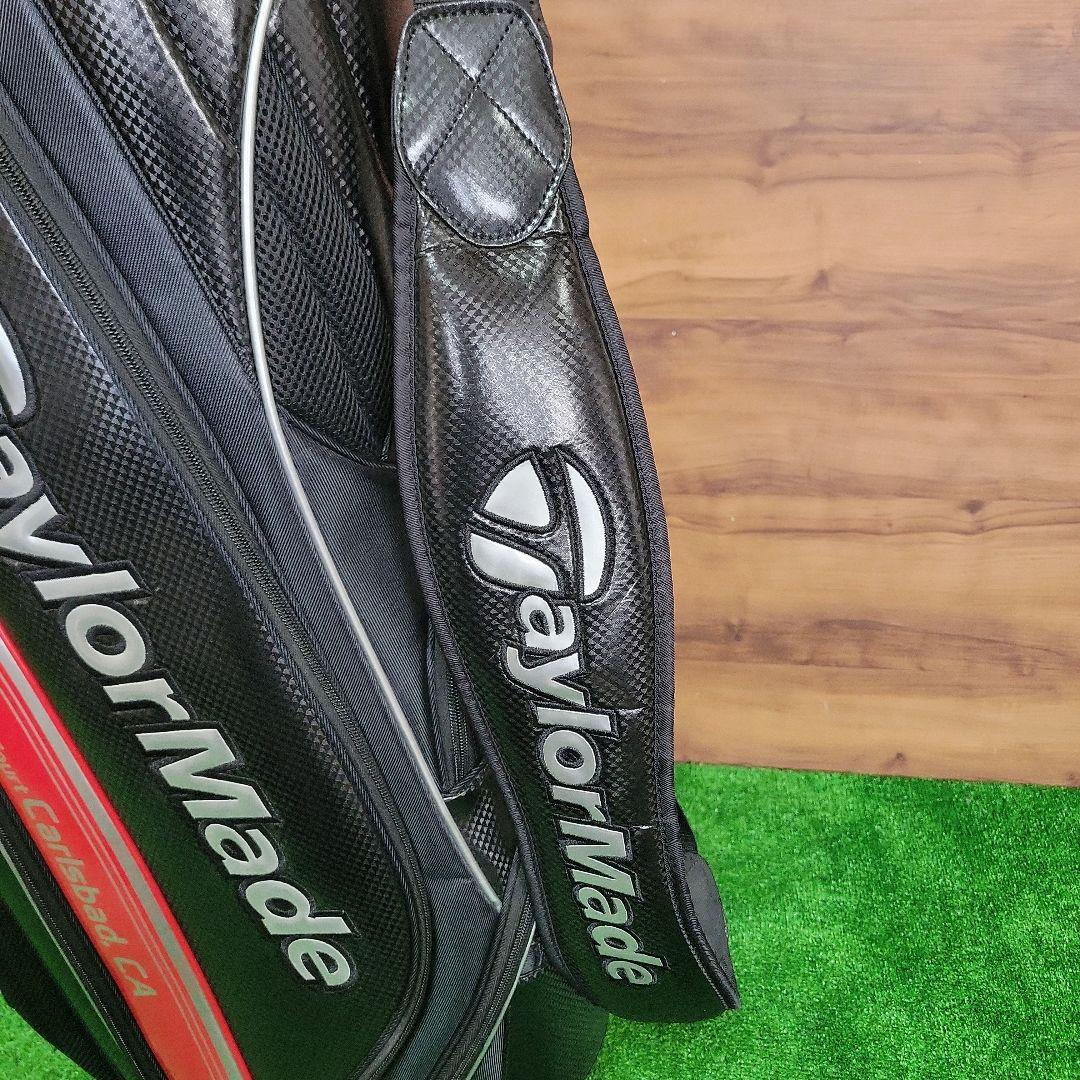 TaylorMade テーラーメイド ゴルフキャディバッグ ブラック 9.5型