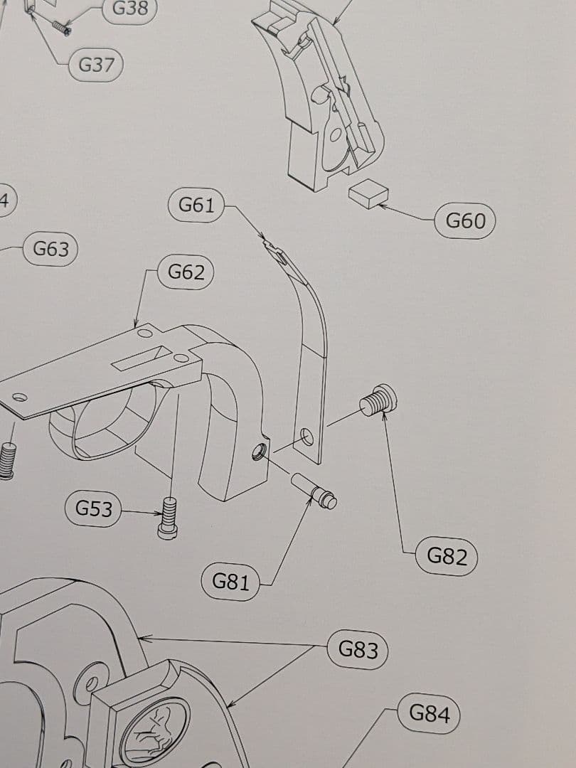 ぽ*た様 タナカsaa シングルアクションアーミー ガスガン ペガサス2
