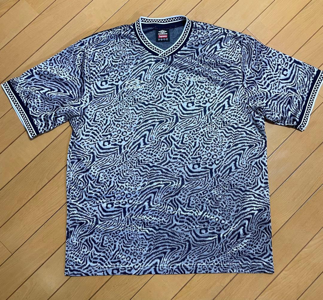 【美品】Supreme UMBRO jACQUARD SOCCER JERSEY