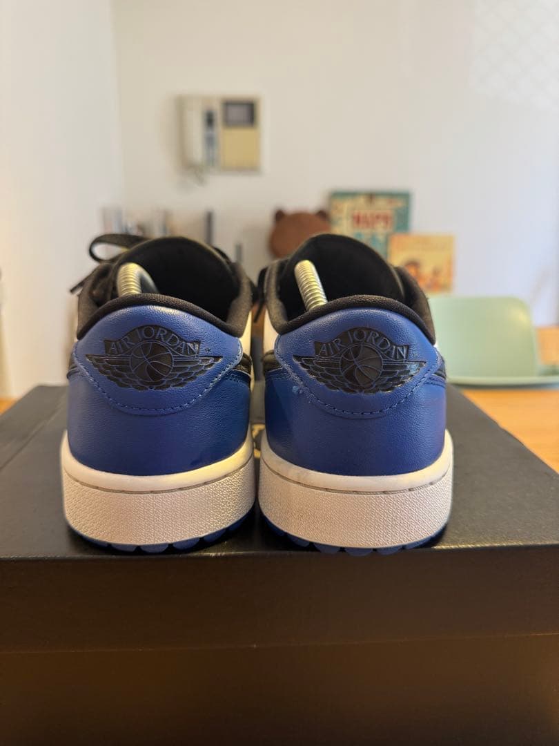 美品ナイキ ジョーダン 1 ゴルフ ロイヤル　jordan1 golf